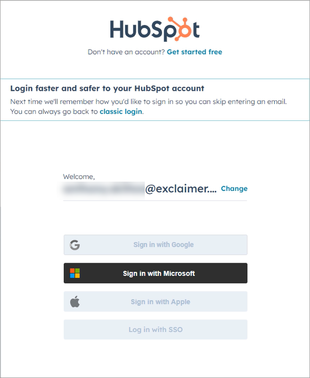HubSpot integration – Exclaimer Knowledge Base